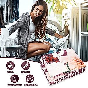 Anthurium Gifts for Mom from Daughter, Son, Husband-Gifts for Wife, Mom Gifts, Great Mother Gifts, Birthday Gifts for Mom Wife- 60''x80'' Blanket