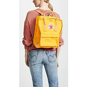 Fjallraven, Kanken Classic Backpack for Everyday, Warm Yellow