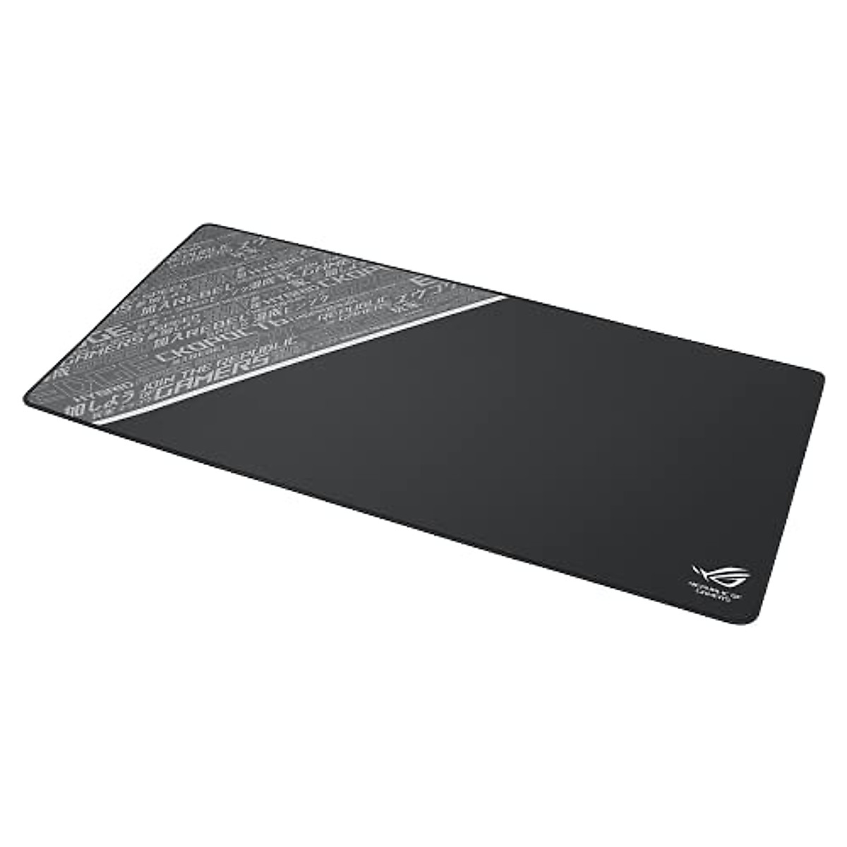 ASUS ROG Sheath Black Mouse Pad | Extra-Large Gaming Surface Mouse Pad | Pixel Precise Tracking | Anti-Fray Stitched Edges and Non-Slip Rubber Base (35.4 x 17.3 inches)