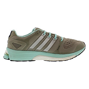 adidas Adistar Boost ESM Womens Running Shoe, Taupe/Mint, 9