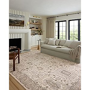 Loloi II Teagan Collection TEA-03 Ivory/Sand, Traditional 2'-8" x 10'-6" Runner