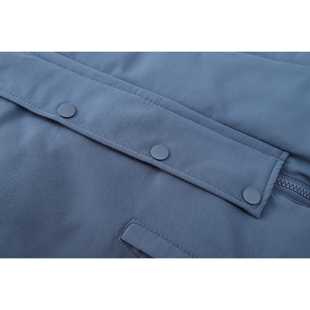 Fewlby Baby Snowsuit Infant Baby Boys Girls Romper Winter Down Jacket Hooded One-Piece Outwear Toddler Jumpsuit, Blue 18-21 Months