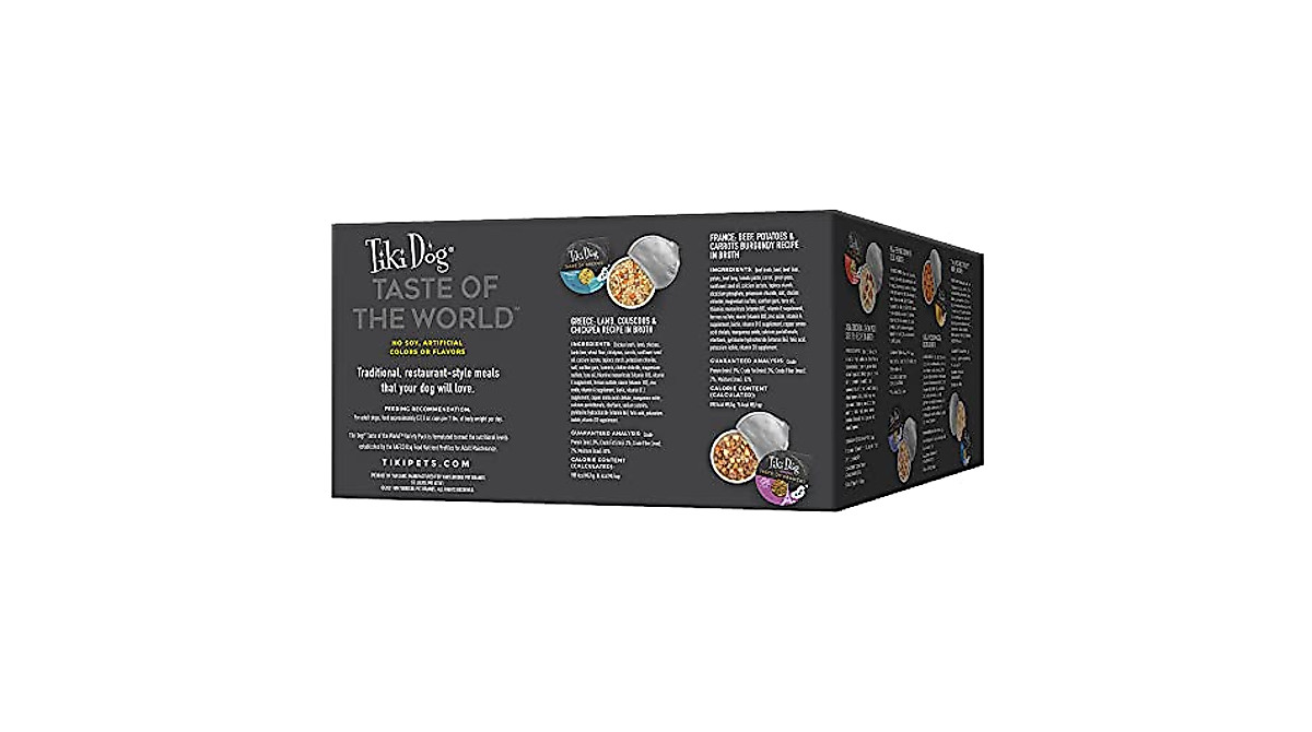 Gourmet International Dog Food Variety Pack – Tiki Dog