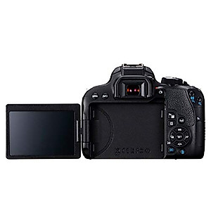 EOS 800D (Rebel T7i) DSLR Camera w/EF-S 18-55mm F/4-5.6 is STM Zoom Lens + 75-300mm F/4-5.6 III Lens + EF 50mm f/1.8 STM Lens + 128GB Memory + Case + Tripod + Filters (40pc Bundle)