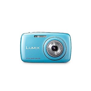 Panasonic Lumix DMC-S1 12.1 MP Digital Camera with 4x Optical Image Stabilized Zoom with 2.7-Inch LCD (Blue)