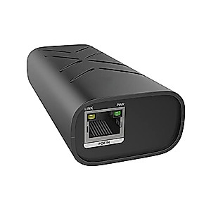AIGWS 3 Port 10/100/1000M PoE Extender Switch 1 in 2 Out, Unmanaged Power Over Ethernet Repeater, IEEE 802.3 af for Security PoE IP Camera, VoIP Network (Gigabit)