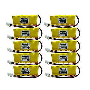 10PC LITHONIA ELB0601N Replacement Battery