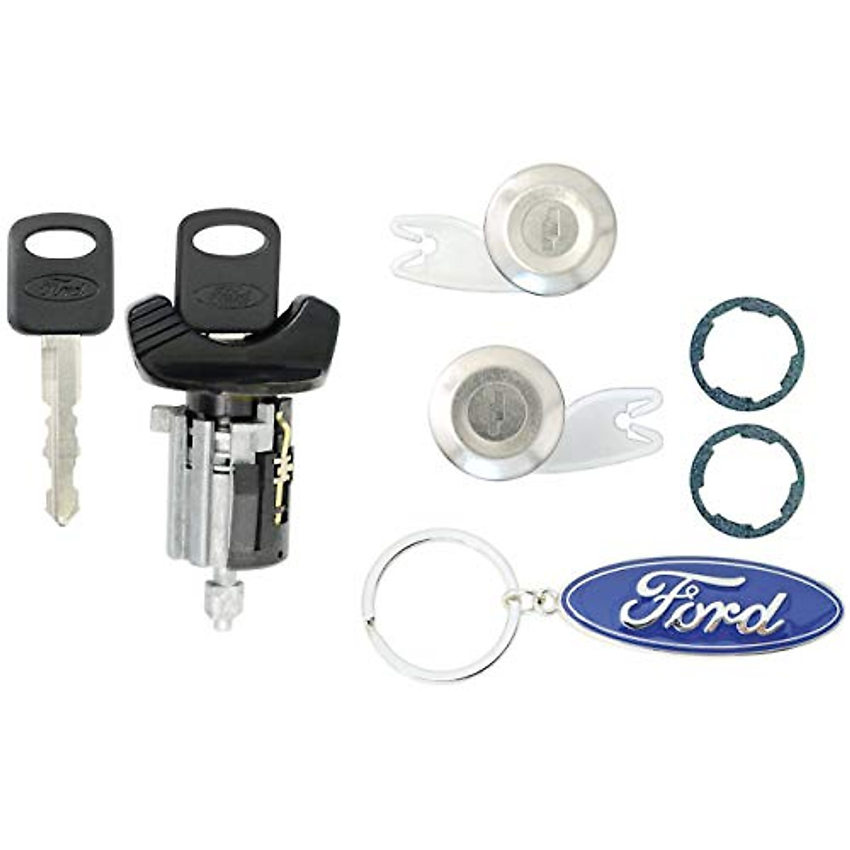 Ford 1992-95 - F150, F250 Pick Up - Ignition & Door Lock Cylinders with 2 Keys