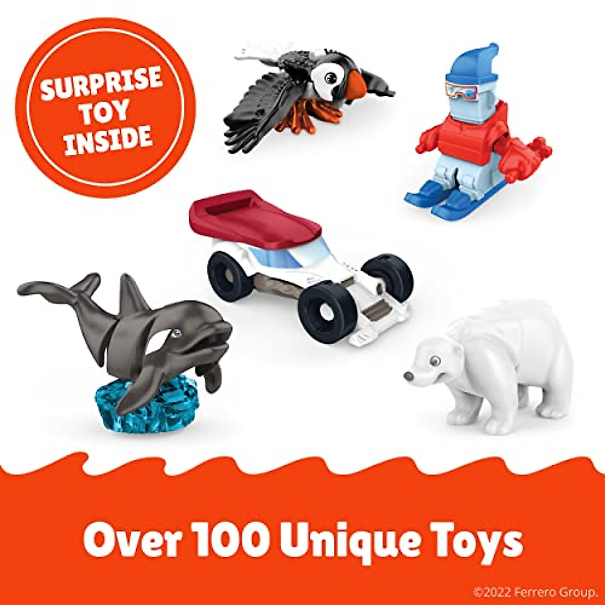 Kinder Joy Eggs, Sweet Cream and Chocolatey Wafers with Toy Inside, Great for Easter Egg Hunts, 0.7 Ounce (Pack of 15)