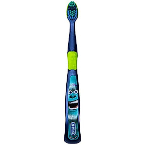 Oral-B Kids Pixar Toothbrush, Children 3+, Extra Soft (Characters Vary) - Pack of 4