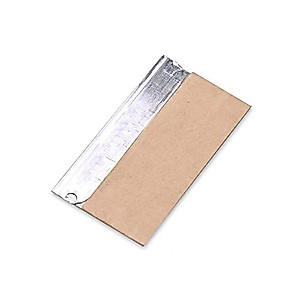 10Pcs Single Edge Industrial Razor Blade Carbon Steel Blades for Standard Safety Scrapers, Removing Paint and Decals
