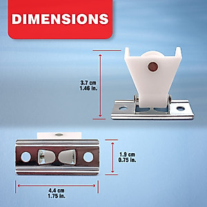 Amazing Drapery Hardware 2 Qty: Small Roman Shade Cord Pulley : up to 3 Cords