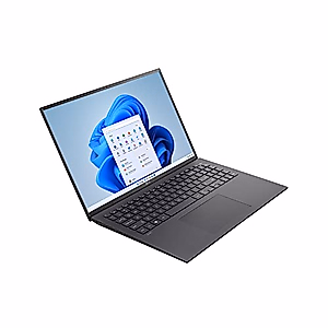LG Gram 16Z90P Laptop 16" Ultra-Lightweight, (2560 x 1600), Intel Evo 11th gen CORE i7, 16GB RAM, 1TB SSD, Windows 11 Home, 22 Hour Battery, Alexa Built-in, 2X USB-C, HDMI, USB-A - Black