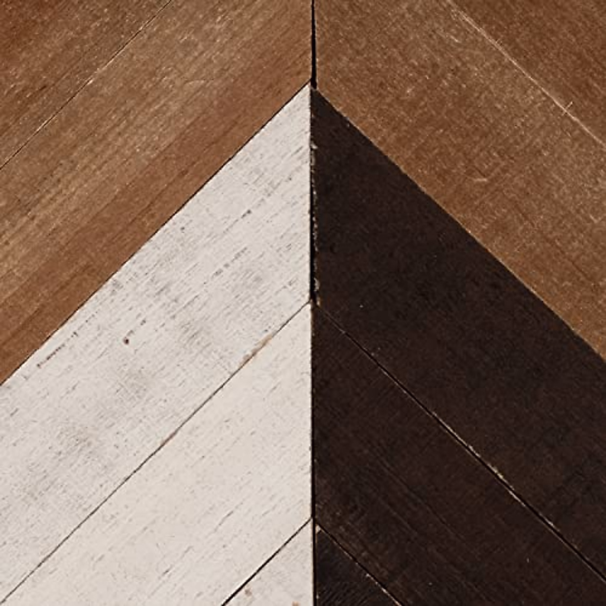 Kate and Laurel Ballez Wood Plaque Art Set, 3 Piece, Multi/Brown, 3