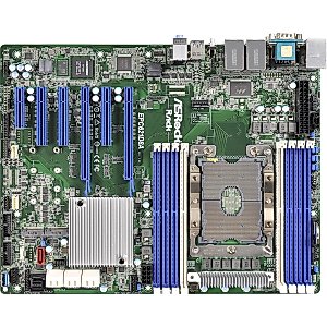 ASRock Rack EPC621D8A Single Socket P LGA 3647/ DDR4/ SATA3&USB3.1/ M.2/ V&A&4GbE/ ATX Server Motherboard