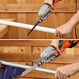 Yunirvana 5.0 Amp Variable-Speed Corded Reciprocating Saw - 3000spm for Versatile Cutting, 1/2" Stroke Length, Up to 4-1/2" Cutting Capacity for Wood and Metal