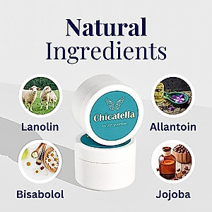 Chicatella Eczema Ointment Cream for Adults and Babies, Extra Strength Anti Itch Moisturizer for Atopic or Seborrheic Dermatitis, Rashes, Dry Skin and Psoriasis (1.85 OZ)