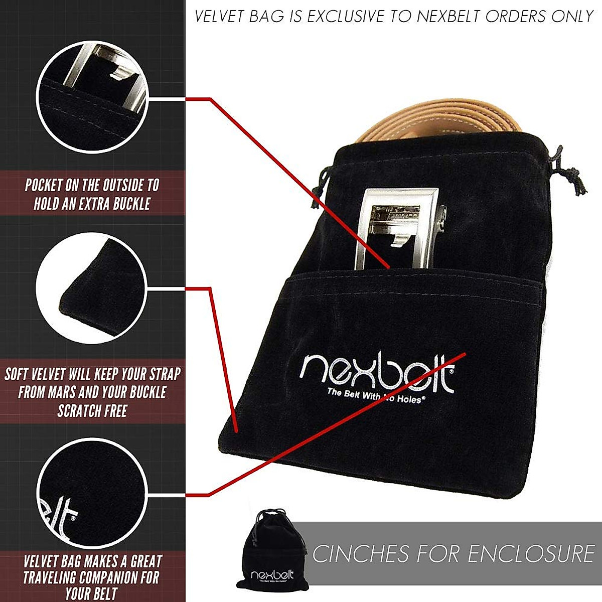 Nexbelt mens Pch7721 Embossed Pewter USA, Multi, General US