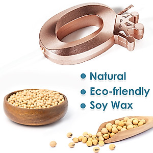 60th Birthday Candles for Cake, Number 60 Rose Gold Candles with Crown, 3D Design Birthday Cake Topper for Women Birthday Party Wedding Anniversary Celebration Decorations Supplies