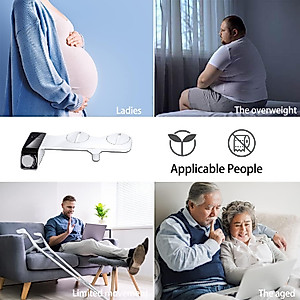 Bidet Attachment for Toilet Non-Electric Self-Cleaning Dual Nozzle Fresh Cold Water Sprayer Bidet Adjustable Water Pressure Feminine Wash, Bidet Sprayer for Toilet Easy to Install,White