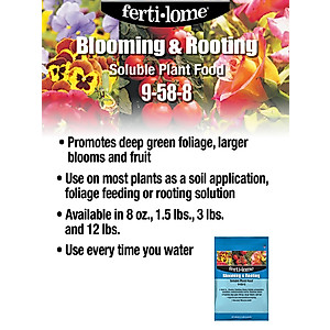 Fertilome (11772) Blooming & Rooting Soluble Plant Food 9-58-8 (3 lbs.)