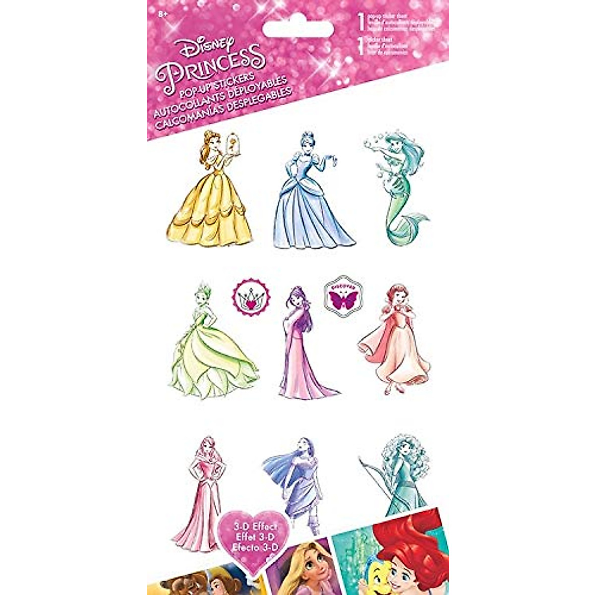 Disney Princess Tote Bags Bundle - 2 Pack Disney Princess Reusable Tote And Drawstring Bags | Disney Princess Bags for Women Kids (Disney Princess Tote Bags)