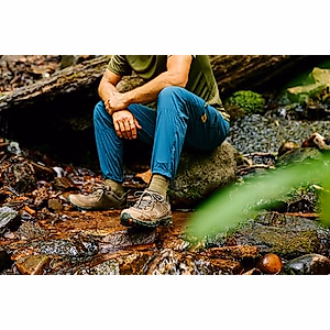 Vasque Men's Talus Low Waterproof Hiking Shoe, Brown Olive/Ginger, 11 Medium