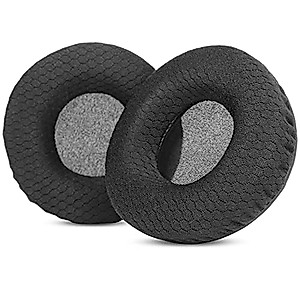 YunYiYi Upgrade Thicken Earpads Replacement Compatible with Creative Sound Blaster Jam/Jam V2 Wireless Bluetooth Headset Ear Cushions Parts (Black 2)