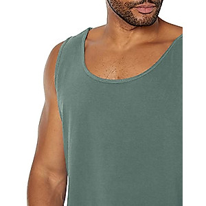 Comfort Colors Men's Adult Tank Top, Style 9360 (Medium, Light Green)