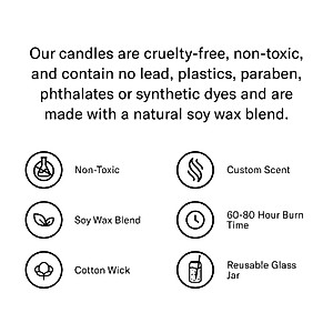 Homesick Premium Scented Candle, Las Vegas - Scents of Basil, Fir Needle, Amber, 13.75 oz, 60-80 Hour Burn, Natural Soy Blend Candle Home Decor, Relaxing Aromatherapy Candle