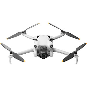 DJI Mini 4 Pro Drone with 3 Battery Fly More Combo RC 2 Screen Remote Camera Drone Bundle Kit, with 128 GB SD, 3.0 USB Card Reader, Landing Pad, Waterproof Backpack, Strobe Lights and More