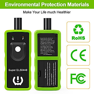 JDIAG TPMS Relearn Tool for and Ford Series Vehicles Super EL50448 Auto Tire Pressure Monitor Sensor Activation Reset Tool Upgrade Edition