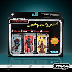 STAR WARS The Vintage Collection OBI-Wan Kenobi Multipack Toys, 3.75-Inch-Scale Action Figures, Kids 4 and Up