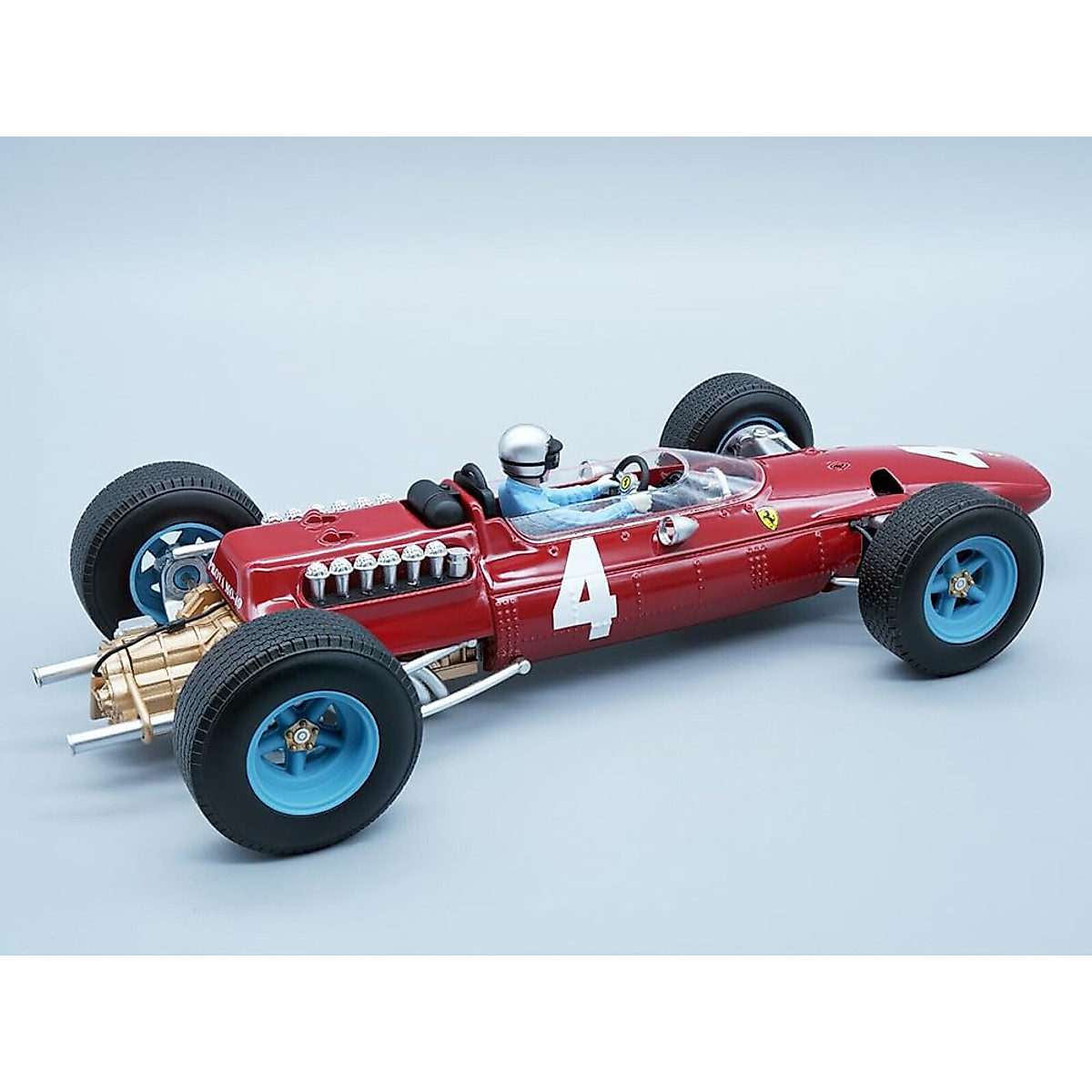 512#4 Lorenzo Bandini Formula One F1 Italy GP (1965) with Driver Figure Mythos Series Limited Edition to 95 Pieces Worldwide 1/18 Model Car by Tecnomodel TMD18-98A