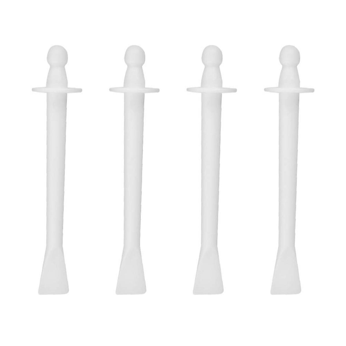 Healifty 10pcs Nose Wax Applicator Sticks Nose Wax Sticks for Adults (White)