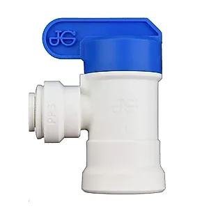 John Guest (PPSV500822W) Tank Ball Valve 1/4" NPT x 1/4" Tube