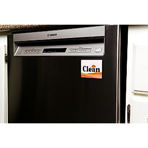 Boho Decor Dishwasher Magnet Clean Dirty Sign, Strong Clean Dirty Magnet for Dishwasher, Universal Dirty Clean Dishwasher Magnet Indicator for Kitchen Organization, Refrigerator Dish Wash Sign Magnet