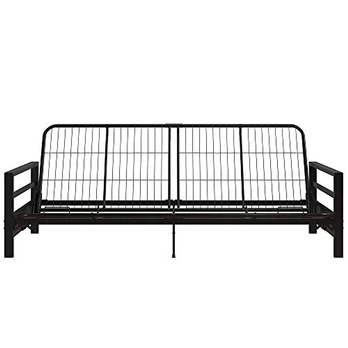 DHP Miles Metal Futon Frame, Black