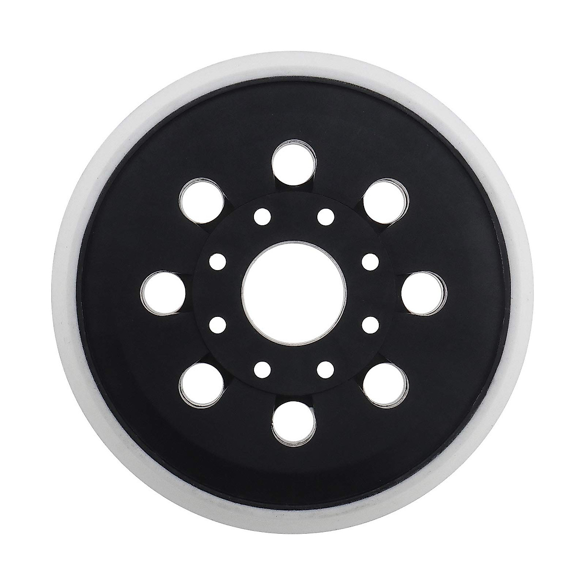 SING F LTD 5Inch/125mm Hook & Loop Sanding Backing Pad Replacement Part Compatible With Bosch PEX220 PEX220A Skil 7402 7490 2609000750