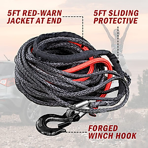 Cainozo Kinetic Recovery Tow Rope,Kinetic Tow Rope Offroad Power Stretch Rope,Heavy-Duty Kinetic Recovery Rope,7/8"×30ft for car Truck ATV UTV SUV