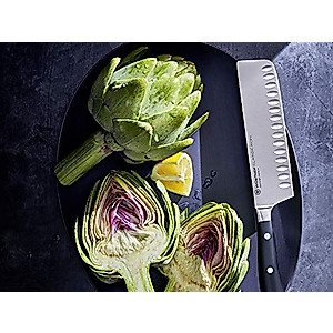 WÜSTHOF Classic IKON 7" Hollow Edge Nakiri Knife