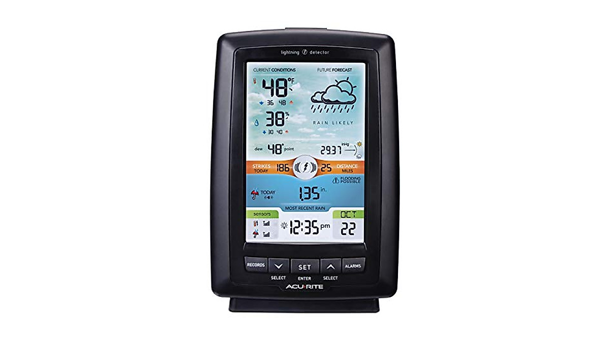 AcuRite Weather Station: Rain Gauge & Lightning Detector