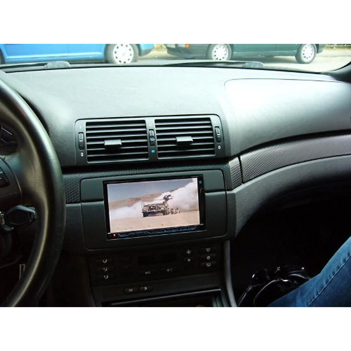 BMW E46 3 Series Double Din Radio Stereo Installation dash kit Bezel 97 98 99 00 01 02 03 04 05