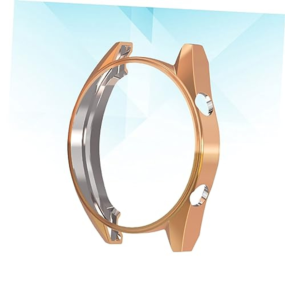 UKCOCO Watchs 3pcs Bling Watch Rose Gold Watch waches Watch Protector Watch Cover Watch case watchs Wristwatch watchamacallit Watch Protective Case Watch Protect Shell Pearlescent Set gt