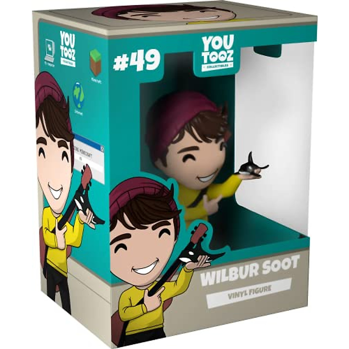 Youtooz Wilbur Soot #49 4.5" inch Vinyl Figure, Collectible Gamer Figure from The Youtooz Gaming Collection