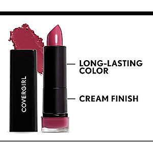 COVERGIRL Exhibitionist Lipstick Cream, Honeyed Bloom 245, Lipstick Tube 0.123 OZ (3.5 g)
