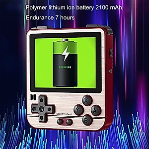 SUPERFLEX RG280V Mini Handheld Game Console with 23000 Games, 16 + 128G 2.8inch IPS Screen Game Console, Retro Game Console Portable Video Game Console