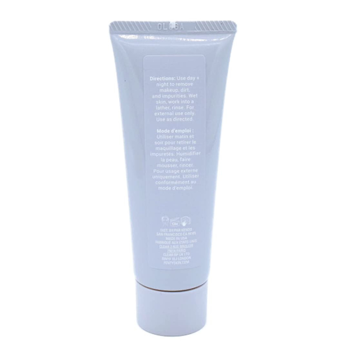 Fenty Skin Total Cleans'r Mini Travel Size Remove-It-All Cleanser - Daily Gentle Facial Cleansing Wash and Face Makeup Remover, Removes Dirt, Oil