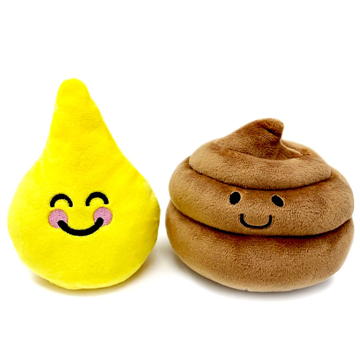 Potty Training with Potty Pals, Quick & Effective Way to Dump The Diaper, Use Fun Activities to Easily Teach Your Toddler The Concept of Potty Training with Cute, Washable Pee & Poop Plush Potty Toys