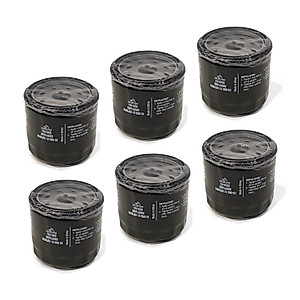 Aftermarket Pack of 6 Oil Filters for Kohler 12 050 01S, 12 050 08S